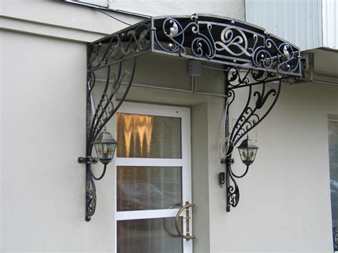 Кованые навесы над крыльцом дома (49 фото) - фото - картинки и рисунки ...