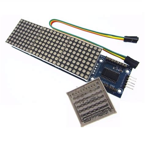Módulo 4 Matrizes De Led 8x8 Com Max7219