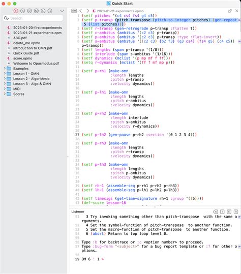 Having Trouble Getting Code To Run Without Errors Support Troubleshooting Opusmodus