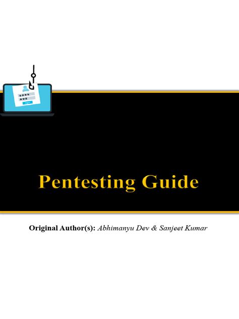 phishing attack pentesting guide pdf phishing security