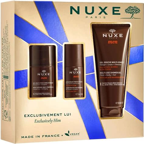 Nuxe Men Coffret Exclusivement Lui Amazon Fr Beaut Et Parfum