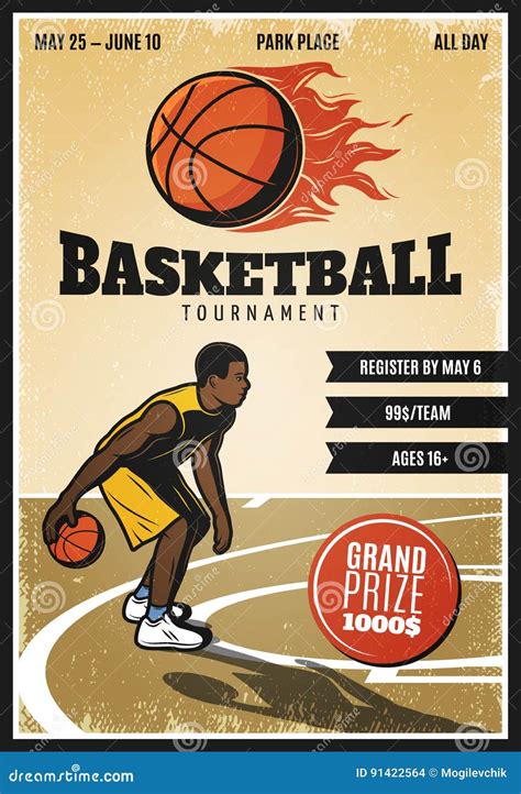 Basketball Drawing Poster At Robert Bence Blog