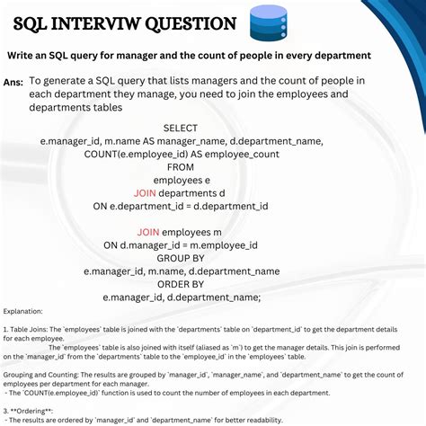Sql Interview Question For Advanced Level Prem Kumar Posted On The