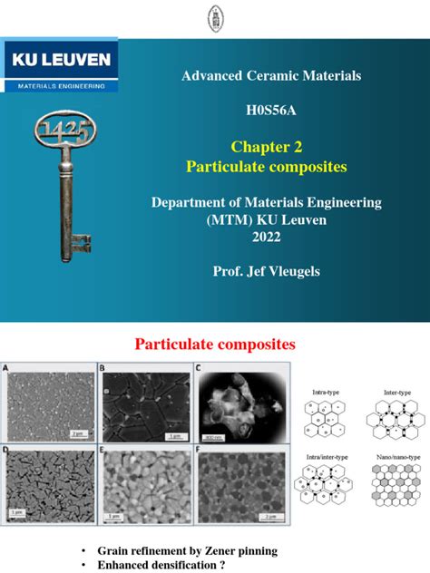 Chapter 2 Particulate Composites Pdf Fracture Sintering