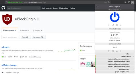 Disabling Advanced Features Do Not Disable Dynamic Filtering Issue UBlockOrigin UBlock
