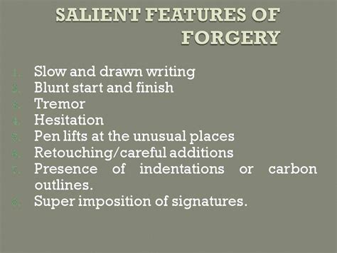 Signature Forgery PPT Forensics Digest