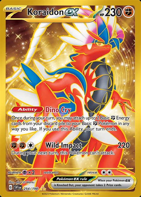 Koraidon Ex 254 Prices Pokemon Scarlet And Violet Pokemon Cards
