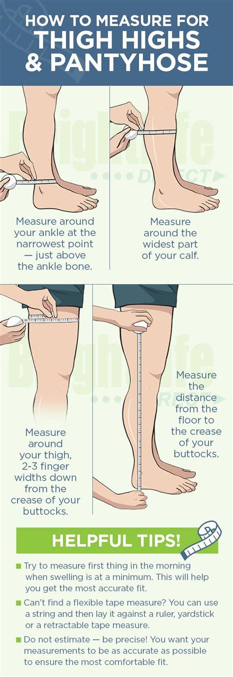 How To Measure For Compression Socks And Stockings Compression Stockings Medical Compression