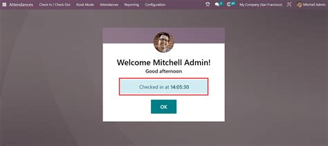 Odoo 16 Attendance App Odoo V16 Enterprise Edition Book