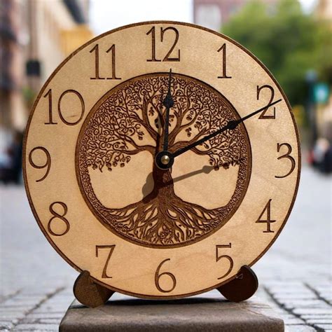 Tree Clock Etsy