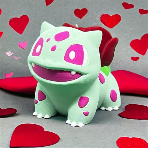 Valentines Day Bulbasaur Etsy
