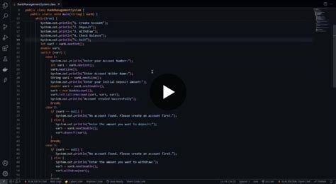 Java Banking System Simple Console App Hanshika Varthini Posted On The Topic Linkedin