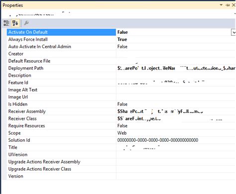 activate only selected features on sharepoint 2013 deployment
