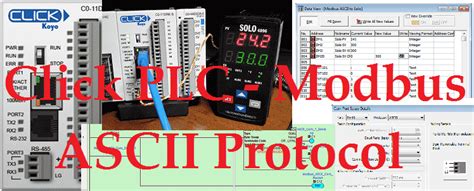 Click Plc Modbus Ascii Protocol Acc Automation Plc And Industrial Control Learning