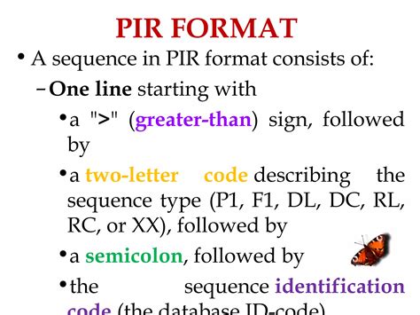 Sequence File Formats Ppt