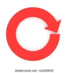 D Rendering Image Rotating Arrow Stock Illustration Shutterstock
