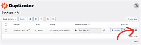 how do i read the backup build log duplicator