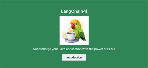 一文读懂 Langchain4j：java 开发者必学的大模型开发框架java 大模型框架 Csdn博客