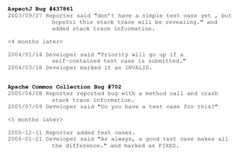 A Brief Summary Of Comments In AspectJ Bug 43786 And Apache Common Download Scientific Diagram