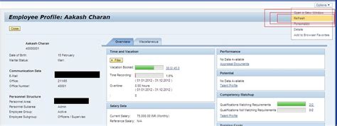 Solved MSS Home Page Refresh Error SAP Community