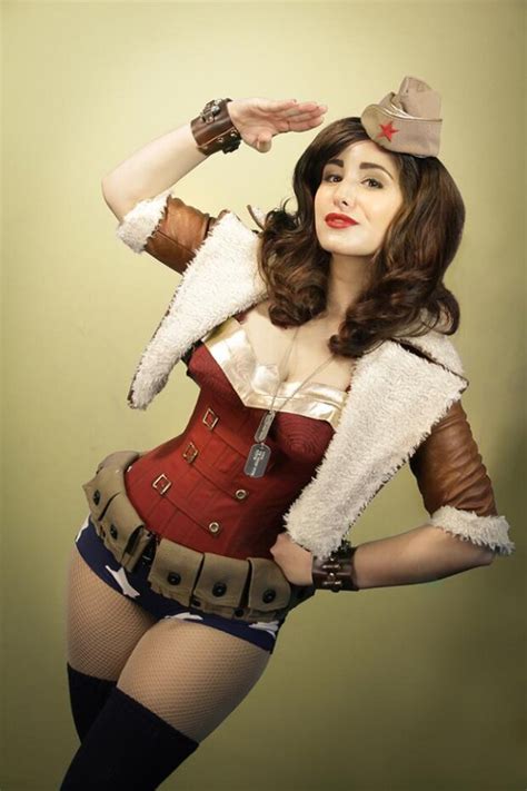 Wwii Wonder Woman Cosplay Kreamyirish