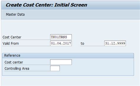 What Is A Cost Center In SAP How To Create Cost Centers In SAP What Is A Cost Center In SAP How To Create Cost Centers In SAP