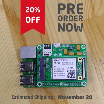 Quectel EC Mini PCle G LTE Module Sixfab