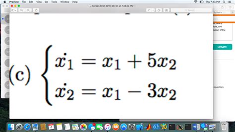 solved solve the following systems of equations by matrix