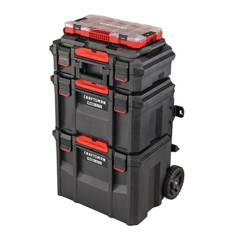 Craftsman Tradestack System Tower 22 In Black Plastic Wheels Lockable