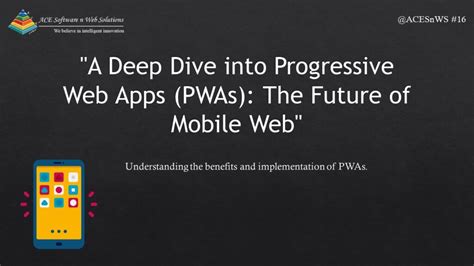 progressive web apps pwas the future of apps