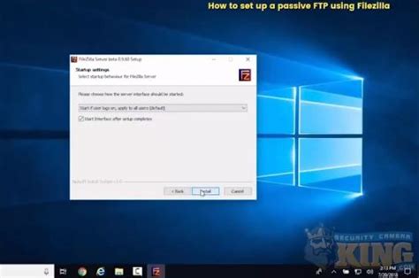 How To Set Up Passive Ftp Server Using Filezilla On Windows