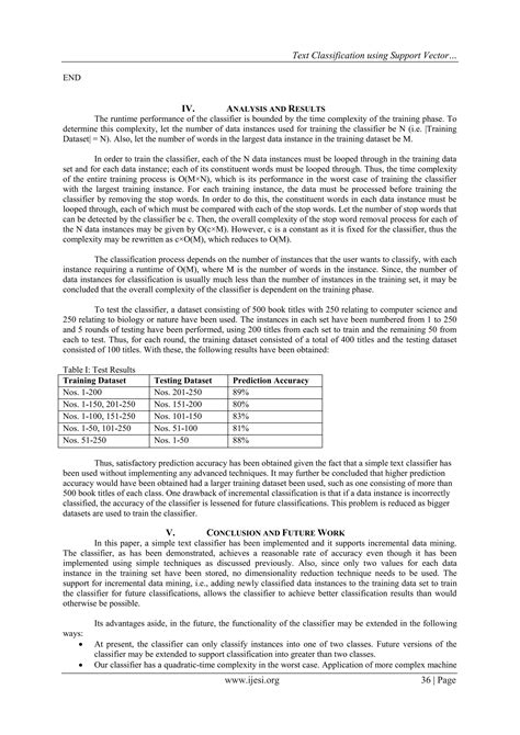 Text Classification Using Support Vector Machine Pdf