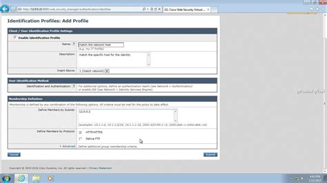 How To Configure User Identities On Cisco Web Security Appliance Local Users Cisco Wsa Youtube