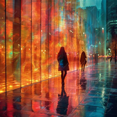 Premium Photo Reflections In Glass Buildings