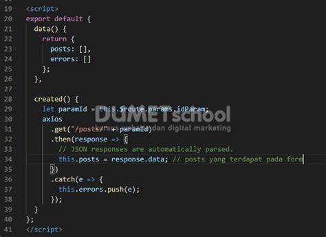 Kursus Codeiginter Private Online Halaman Detail Dengan Laravel Vue Js