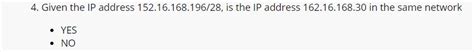 Solved Given The IP Address Is The IP Chegg