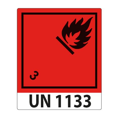 Printandstick Selfadhesive Labels 100x120mm Adr 3 Flammable Liquids