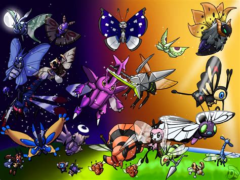 Bug Type Pokémon Wallpapers Wallpaper Cave
