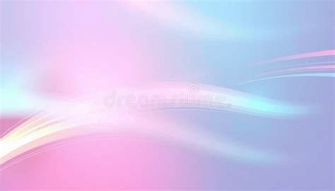Soft And Vibrant Pink And Blue Abstract Background With Flowing Lines Creating Serene And