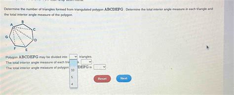 solved determine the number of triangles formed from triangulated