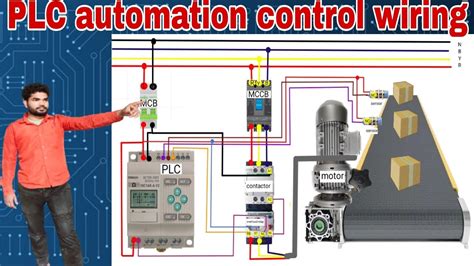 How To Wire Plc Proximity Sensor Proximity Sensor Control For Conveyor