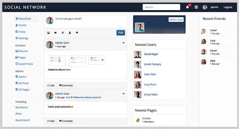 5 Best Social Network Php Script 2022 Formget