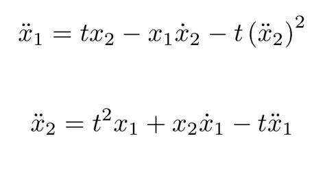 How To Implement Tightly Coupled Nonlinear Odes Using Ode45 In Matlab