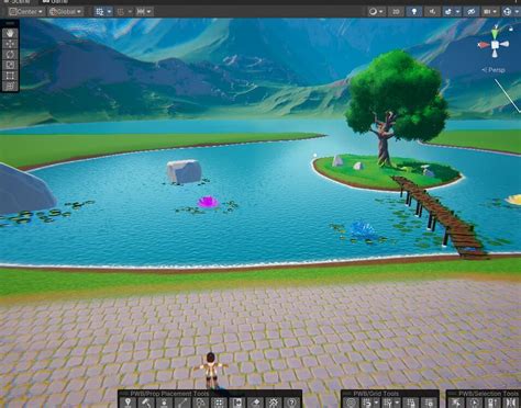 Stylized Water In Game Window Looks Horrible Compared To Scene