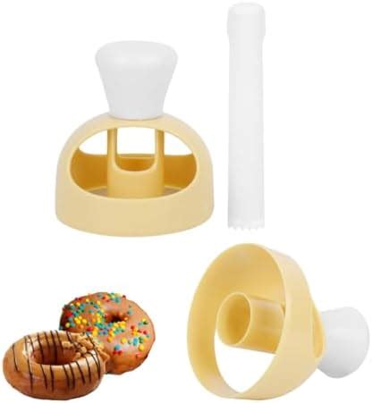 2 Pack Donut Cutters Set Cookie Cutter Round Donut Cake Mould Doughnut