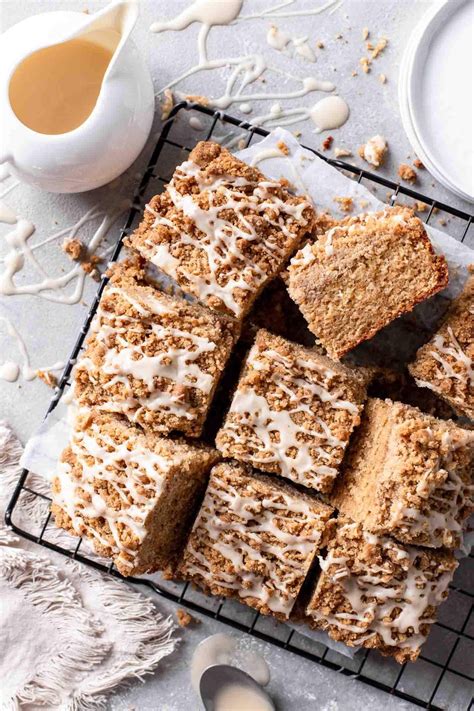 Brown Butter Maple Crumb Cake