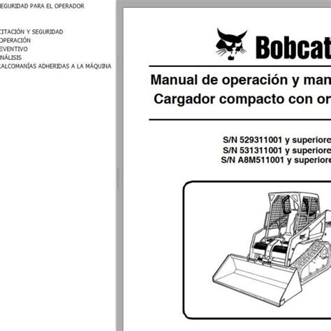 Bobcat Excavator T Operation Maintenance Manual ES
