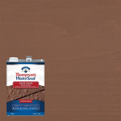 Thompsons Waterseal® Solid Wood Sealer And Waterproofer Chestnut Brown