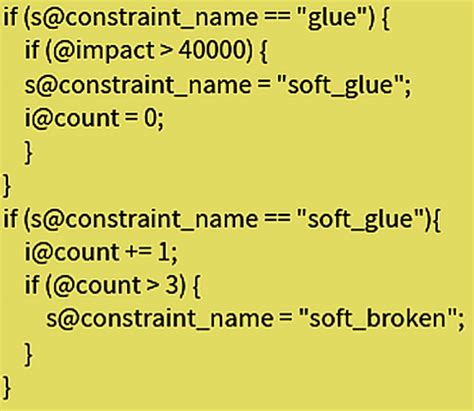 Break Bullet Constraints Rhoudini