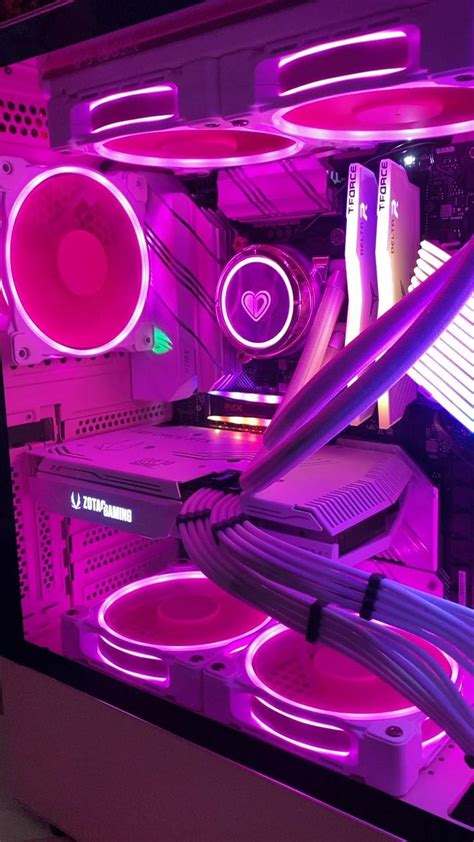 Girly Pink Pc Setup